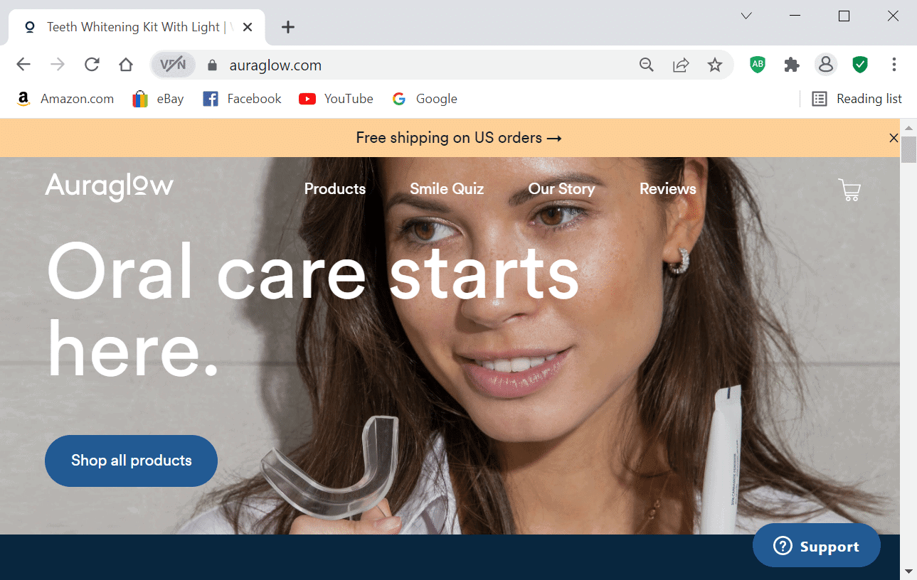 AuraGlow Review: Teeth Whitening Kit That Works?